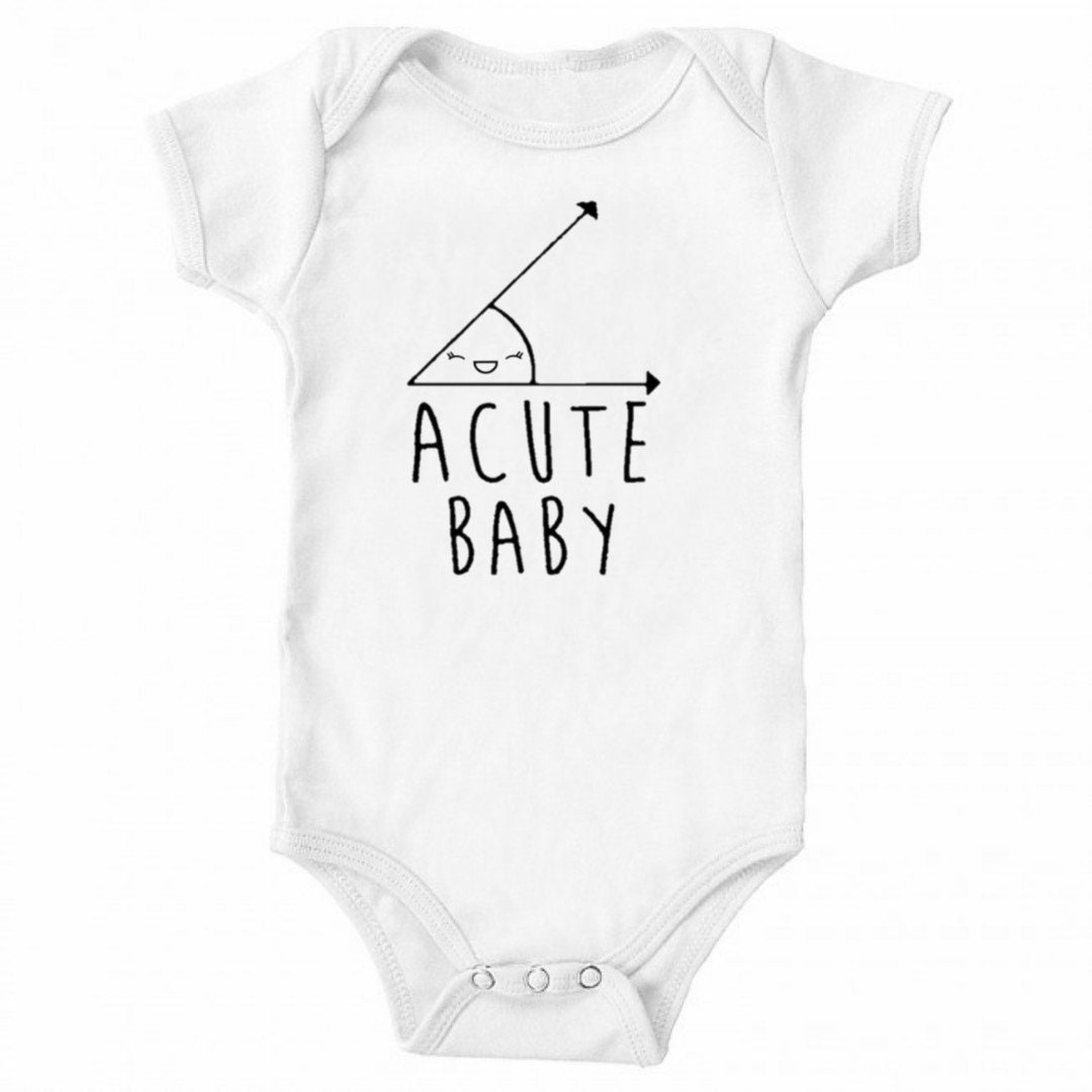 Acute Baby Math Pun Infant Creeper - Etsy