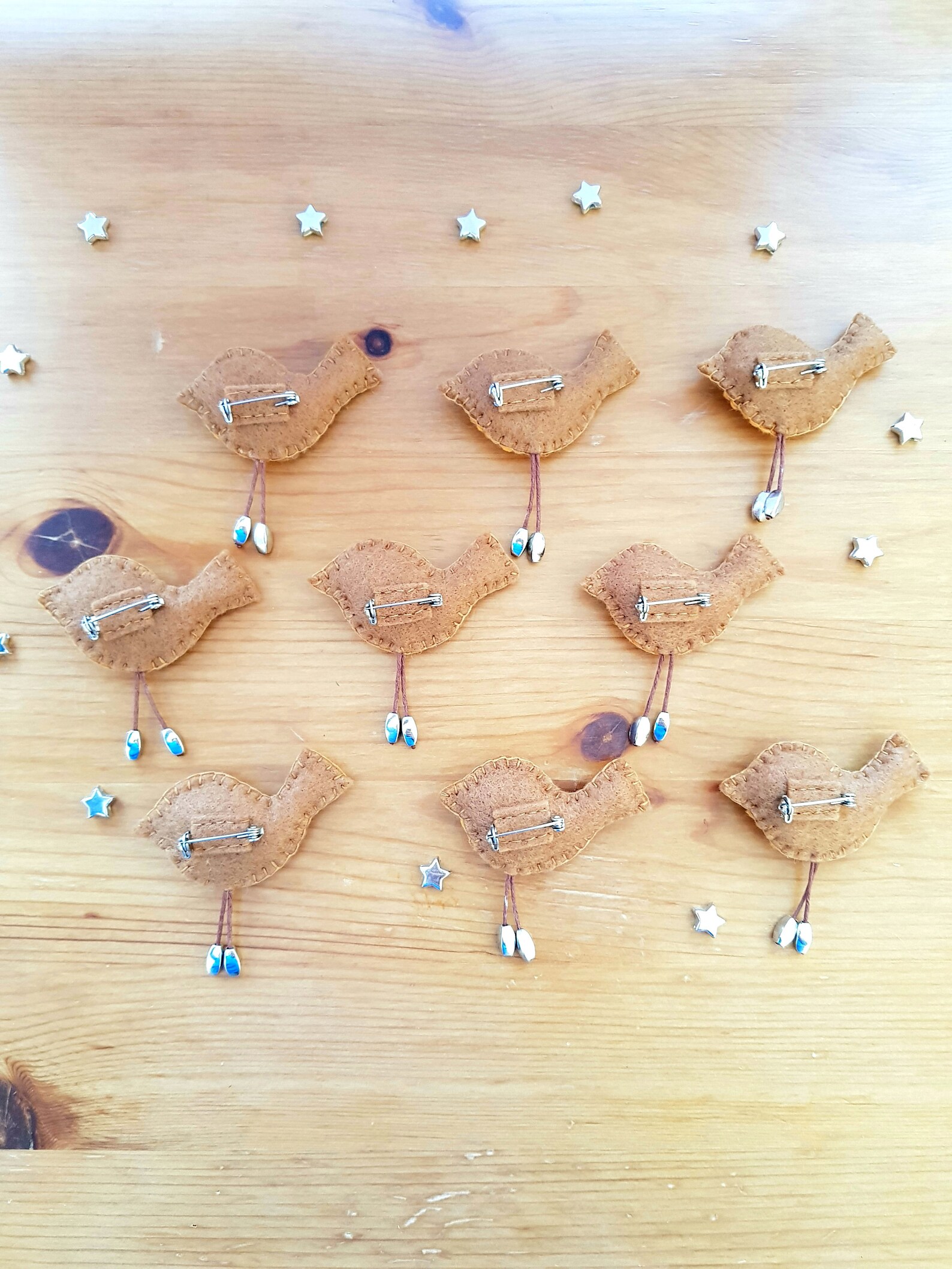 Handmade Felt Robin Brooch Felt Robin Badge Felt Robin Pin | Etsy