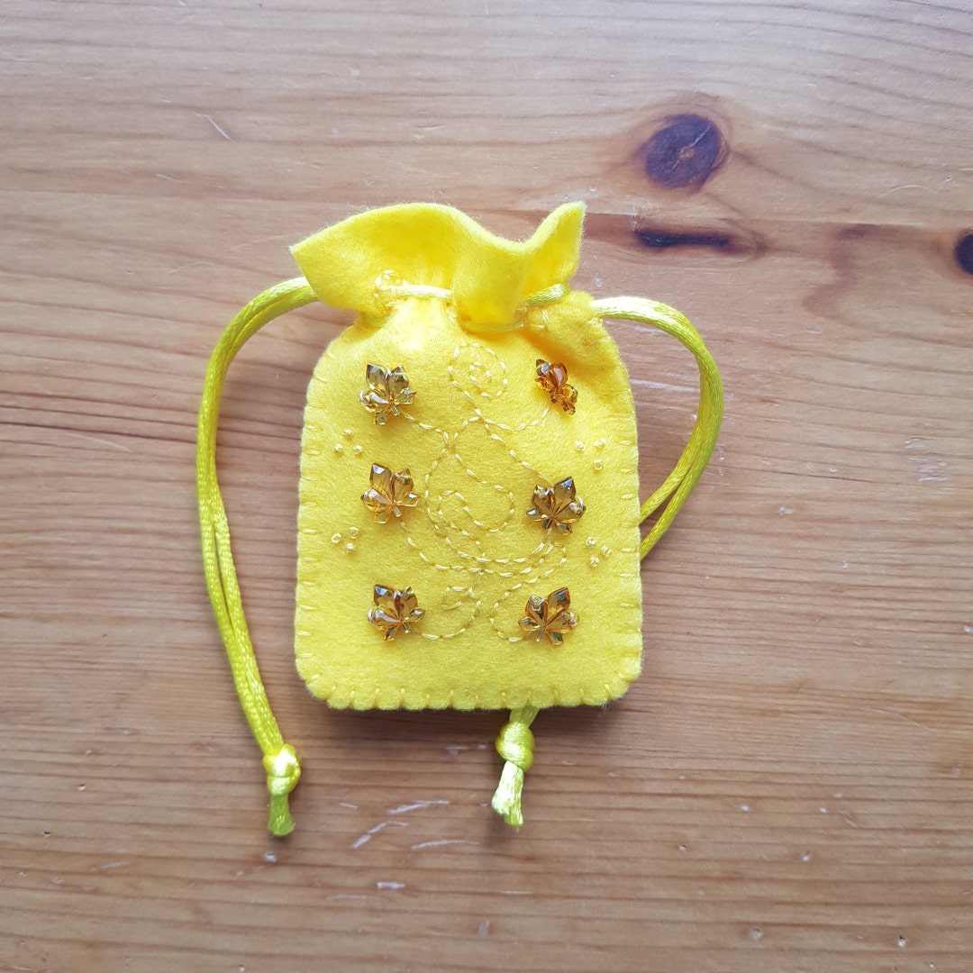 Felt Pouch Jewellery Case Mini Bag for Gifts Ring Pouch - Etsy