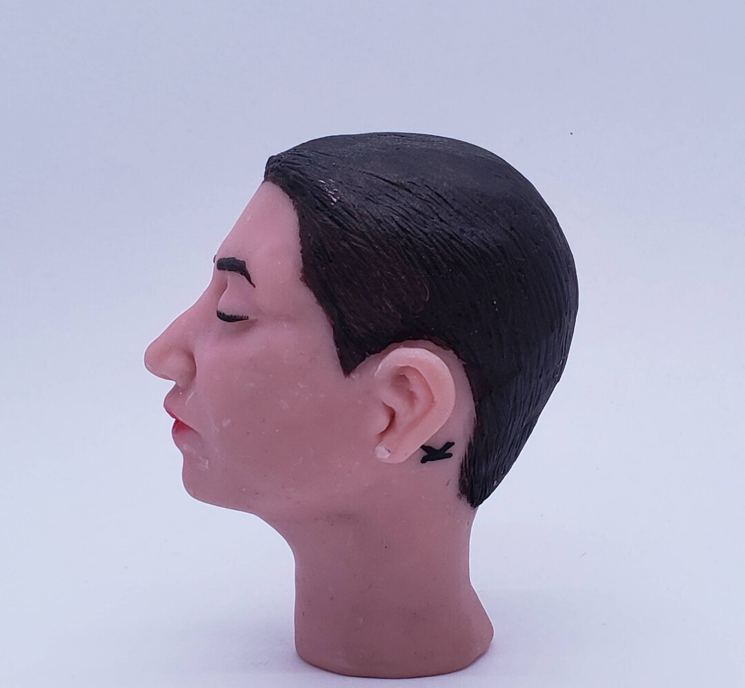Customized Realistic Clay Head Sculpture - Etsy