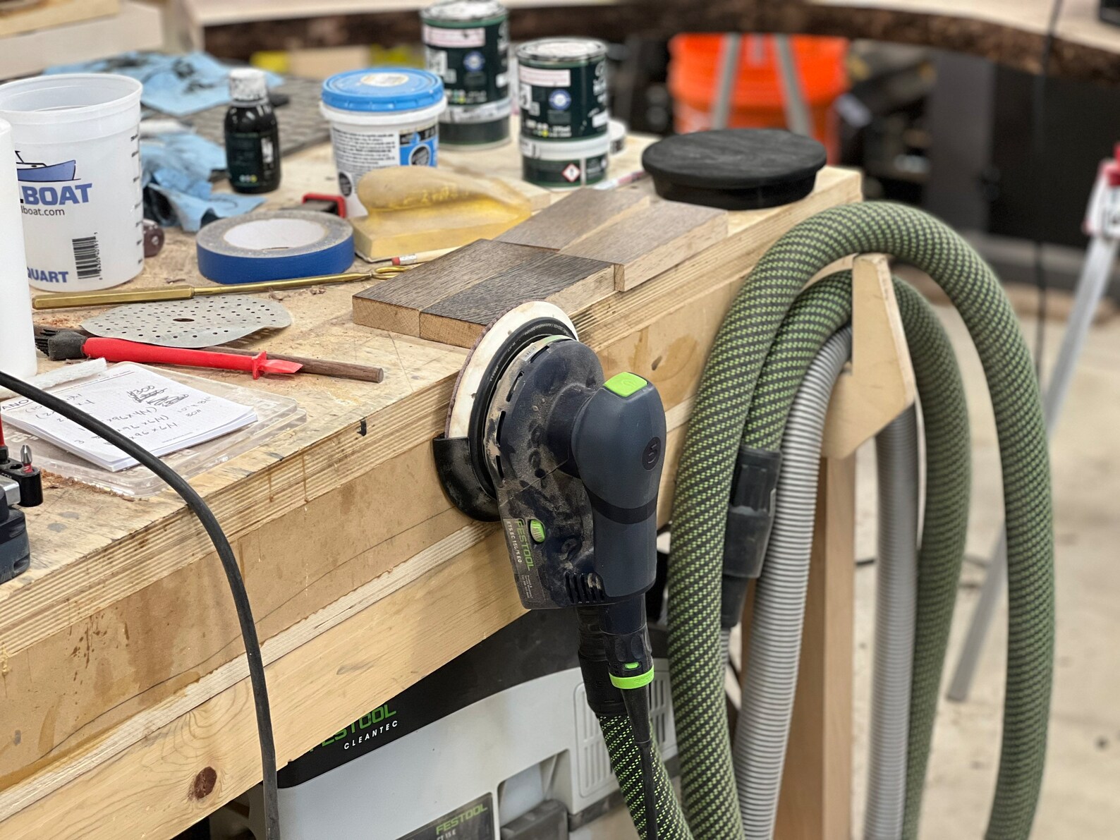 6” & 5” Inch Sander Holder | 150mm / 125mm | Hanger | Festool | Mirka ...