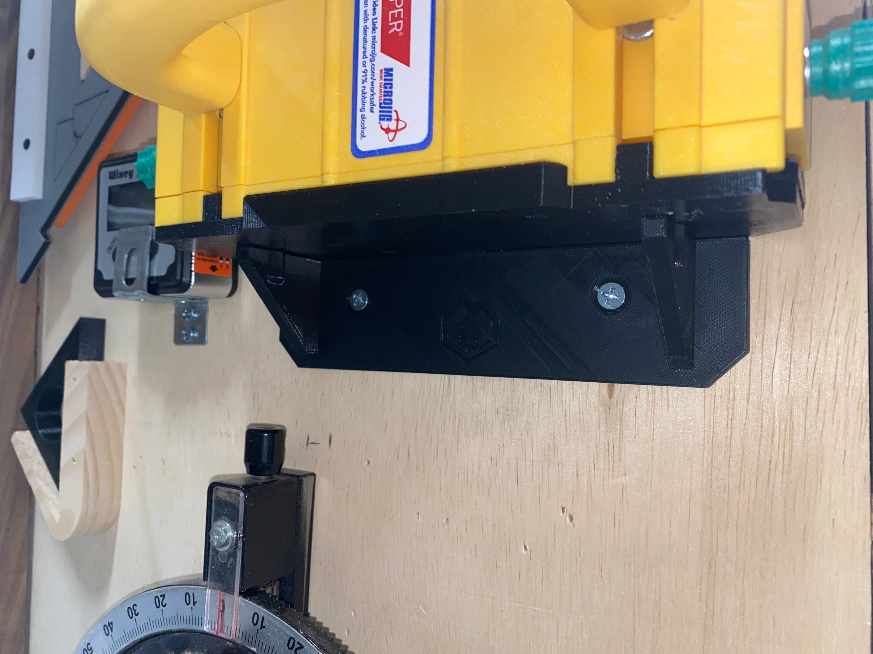 The Grr-ripper Gripper Vertical Storage for the Microjig - Etsy