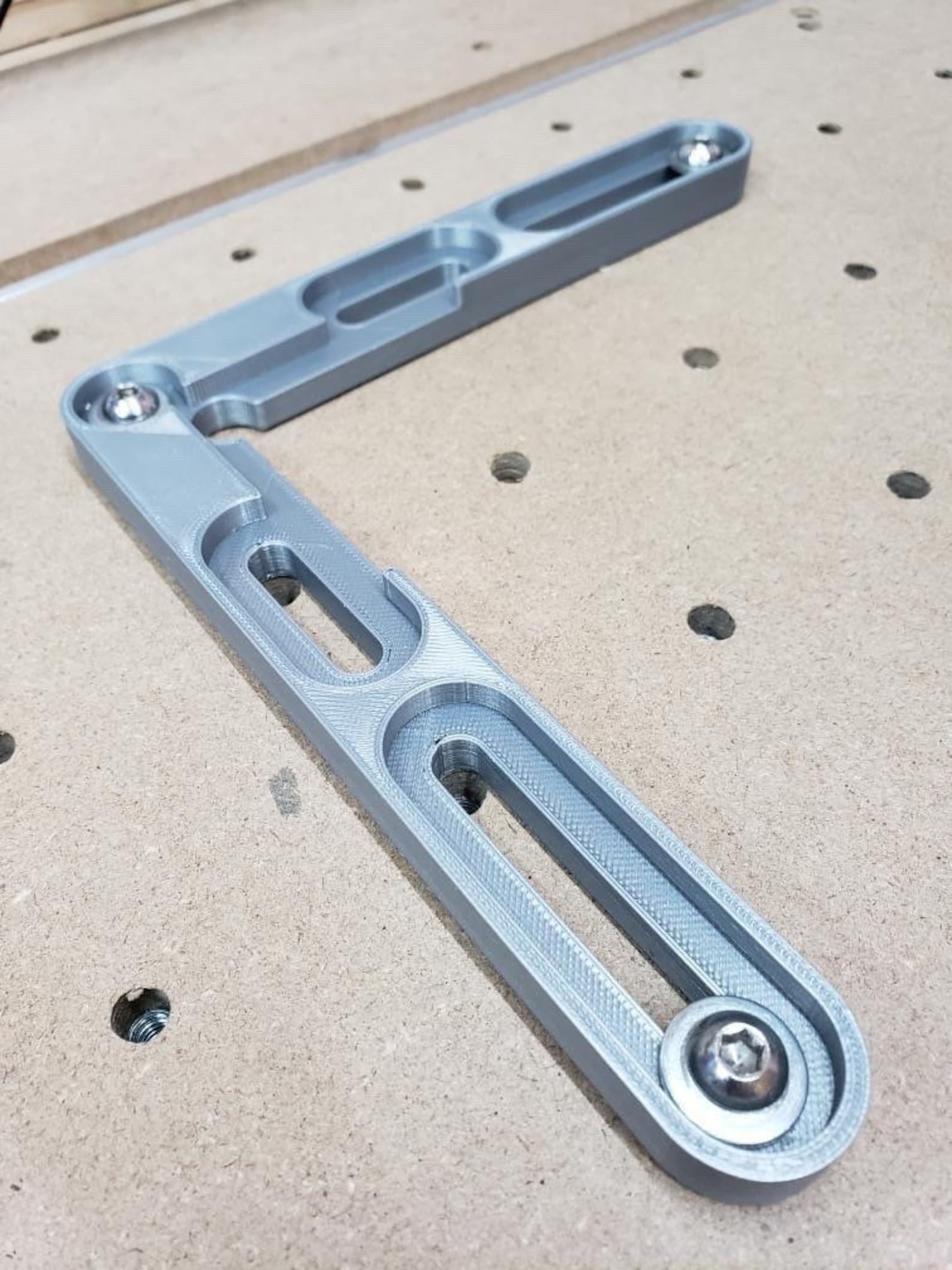 CNC Spoilboard Corner Clamp and Rails Fence Set | Adjustable | Probe ...