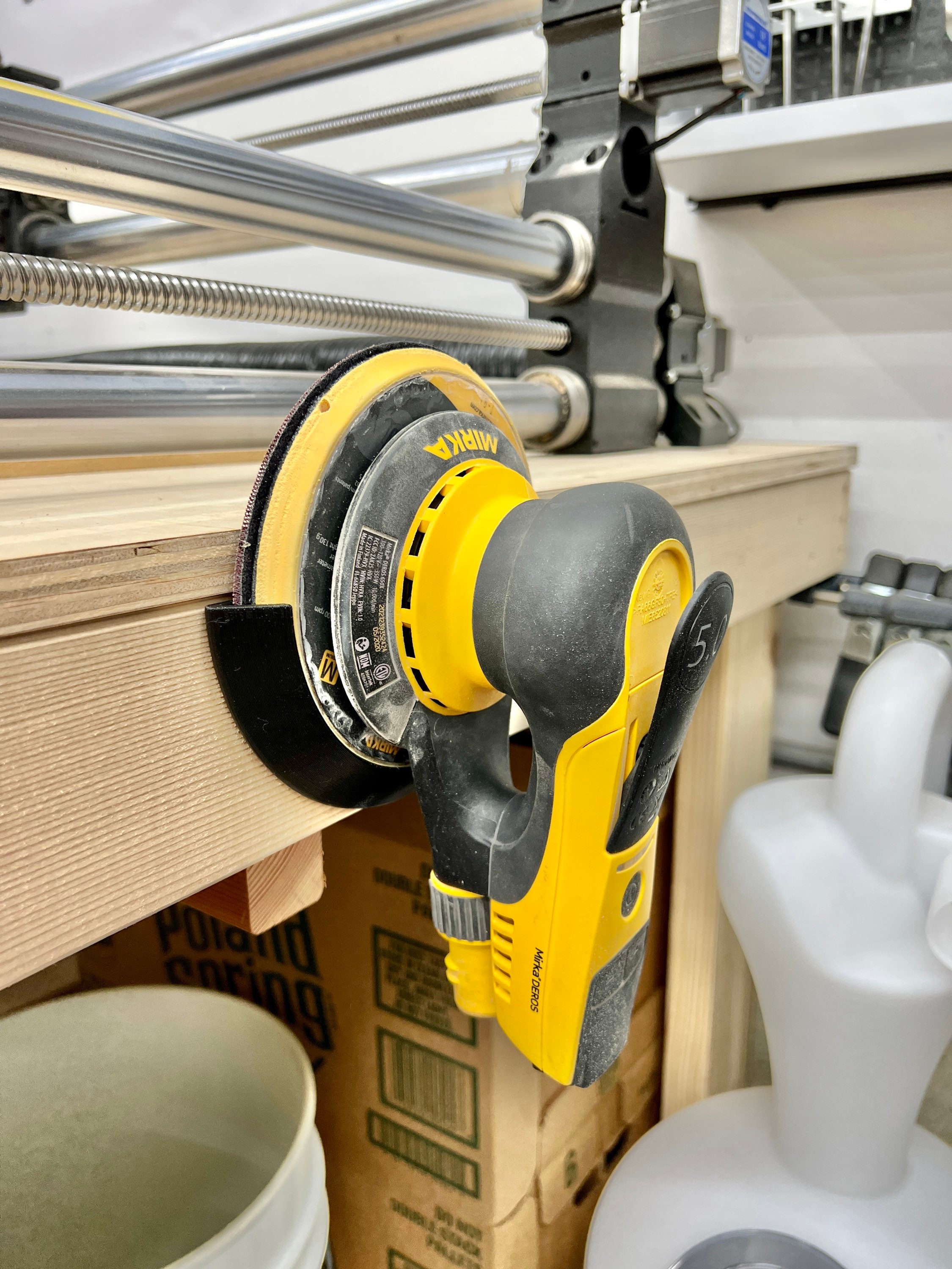 6” & 5” Inch Sander Holder | 150mm / 125mm | Hanger | Festool | Mirka ...