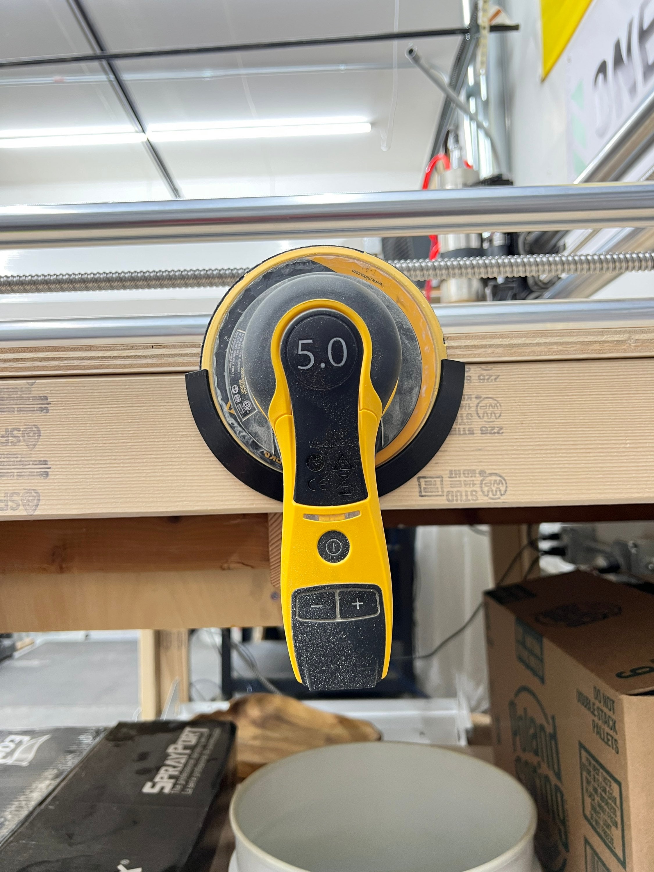 6” & 5” Inch Sander Holder | 150mm / 125mm | Hanger | Festool | Mirka ...