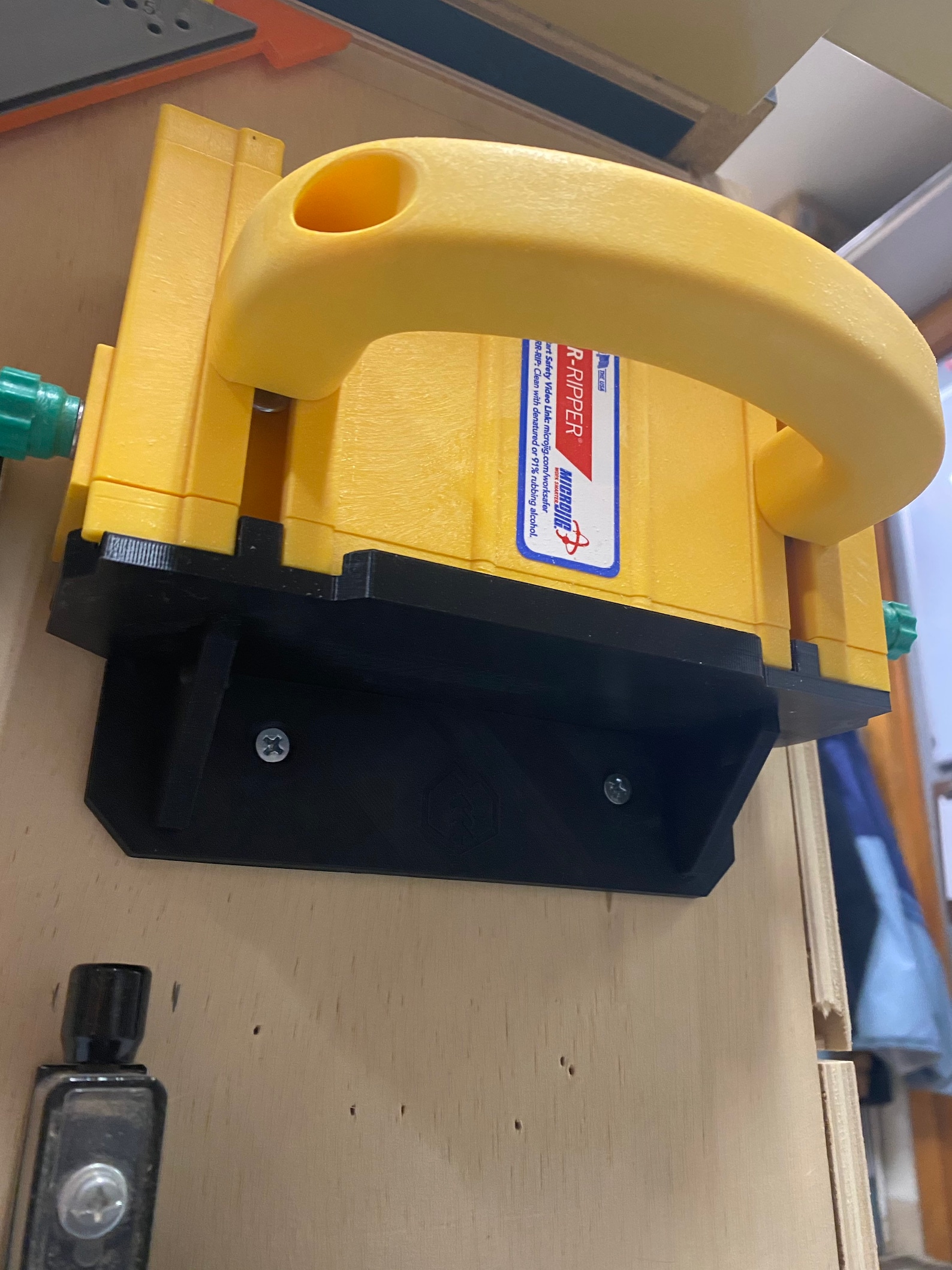 The Grr-ripper Gripper Vertical Storage for the Microjig - Etsy