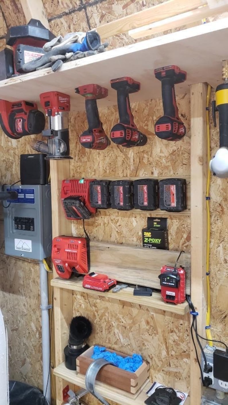 Milwaukee M18 Tool Holder | Tool Storage Organizer - Etsy