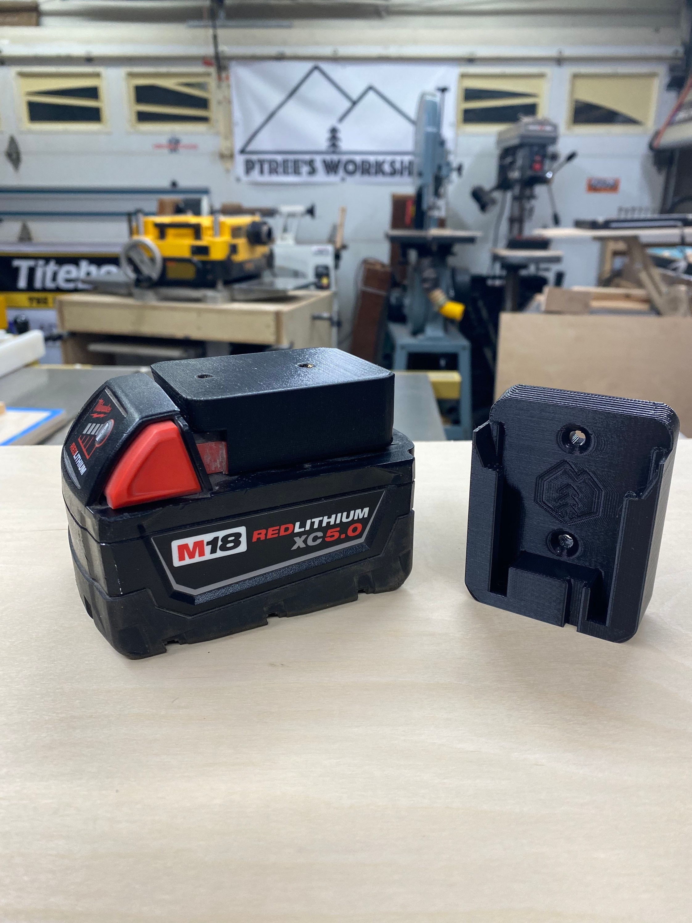 Milwaukee Battery Holder Tool Storage Organizer - Etsy