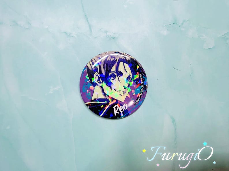 Blue Lock Anime Badges | Chibi Character Pins - Etsy
