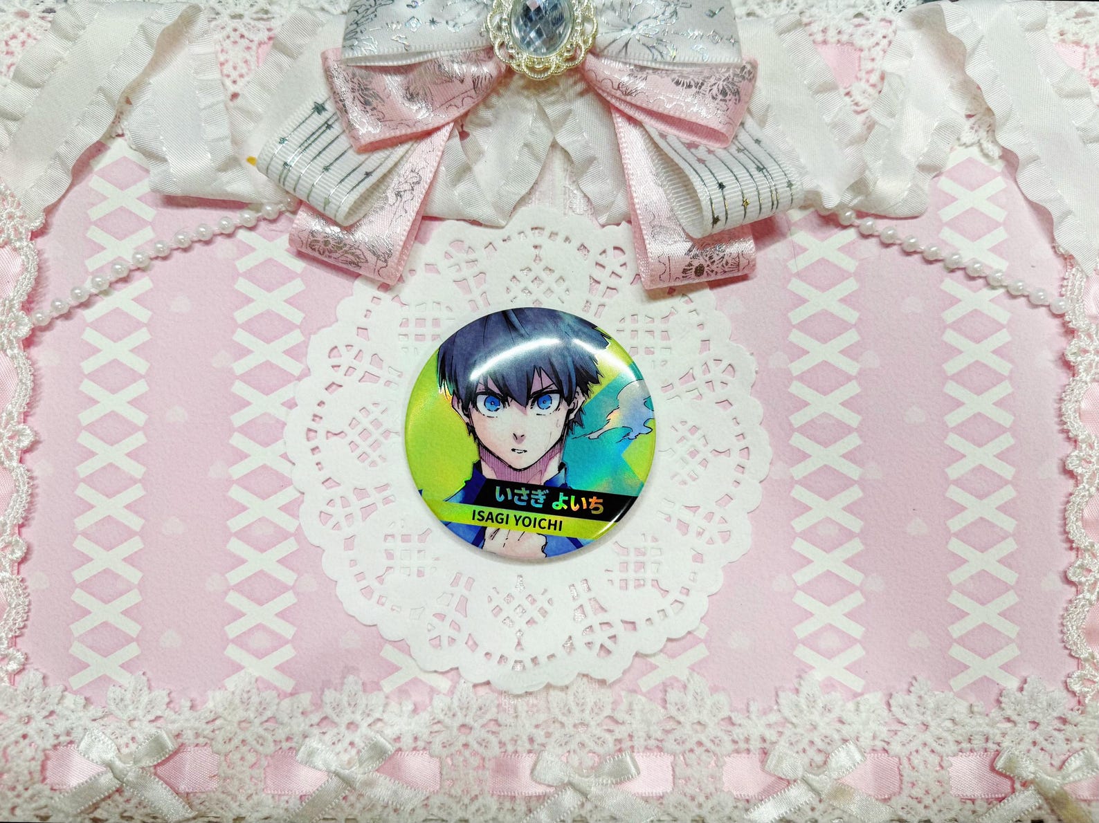 Blue Lock Anime Metal Can Badges - Yoichi Isagi Pin Collection - 9 ...