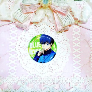 Blue Lock Anime Metal Can Badges - Yoichi Isagi Pin Collection - 9 ...