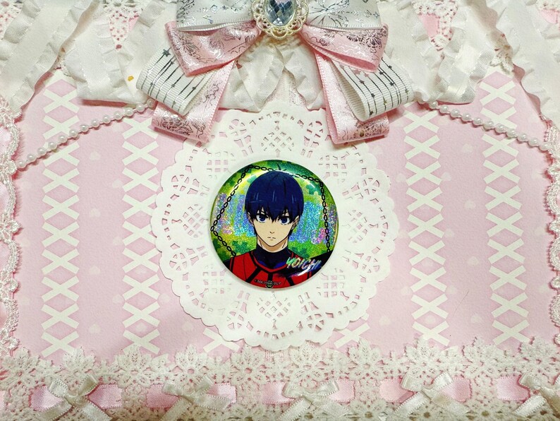 Blue Lock Anime Metal Can Badges - Yoichi Isagi Pin Collection - 9 ...