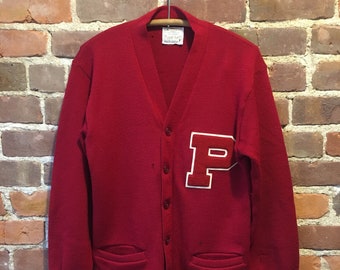 Letterman sweater | Etsy