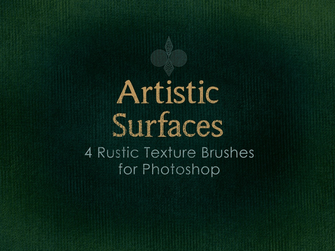 4 Photoshop Shader Brushes Featuring Realistic Art Surface Textures ...