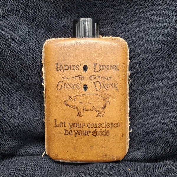 Vintage Flask - Etsy