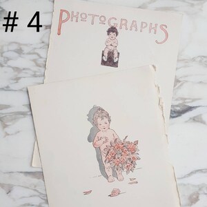 Original Pages From a 1921 Baby Book, Illustrated by Meta Morris ...