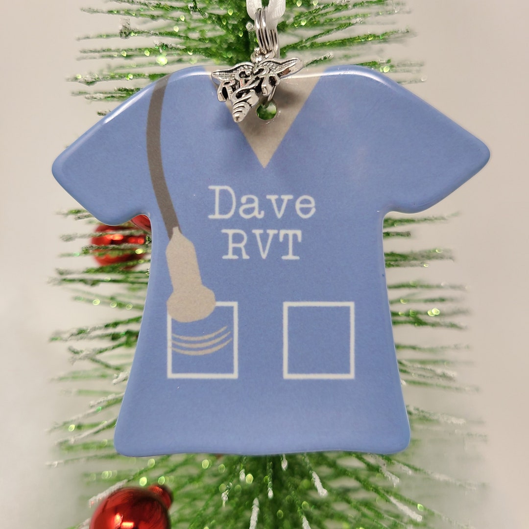 Vascular Tech Ornament, Gifts for Under 20 Dollars, Personalized ...