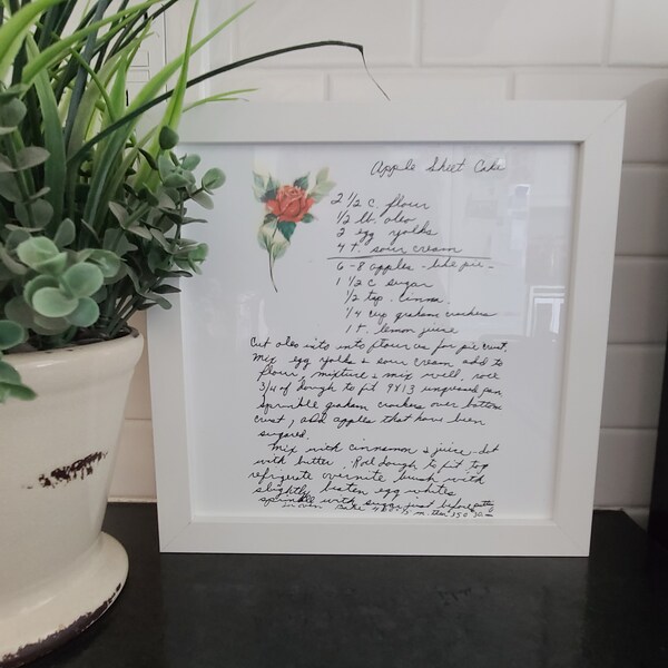 Framed Tile - Etsy