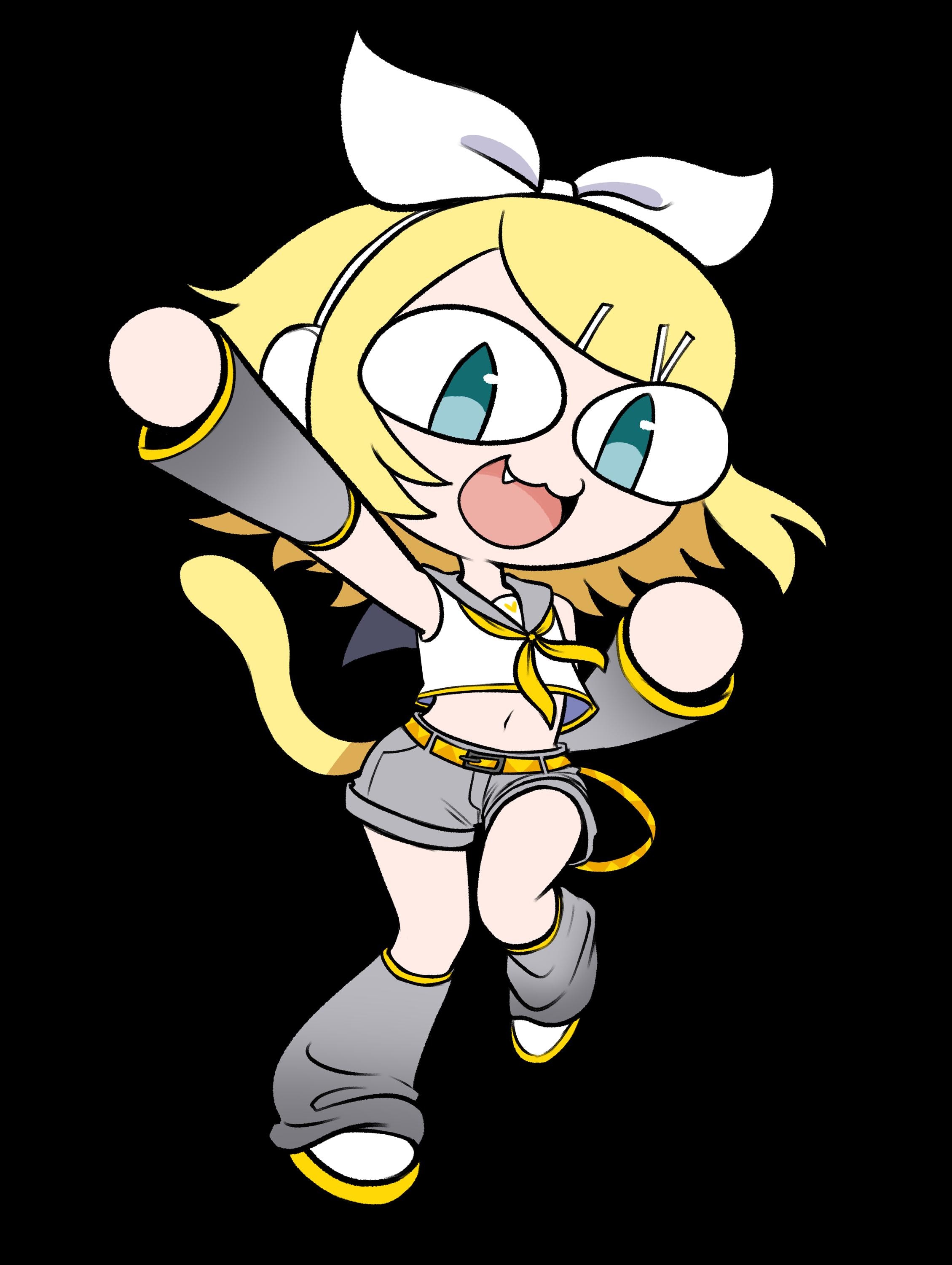 Neko Vocaloid Stickers 3-4" Matte Vinyl Stickers - Etsy