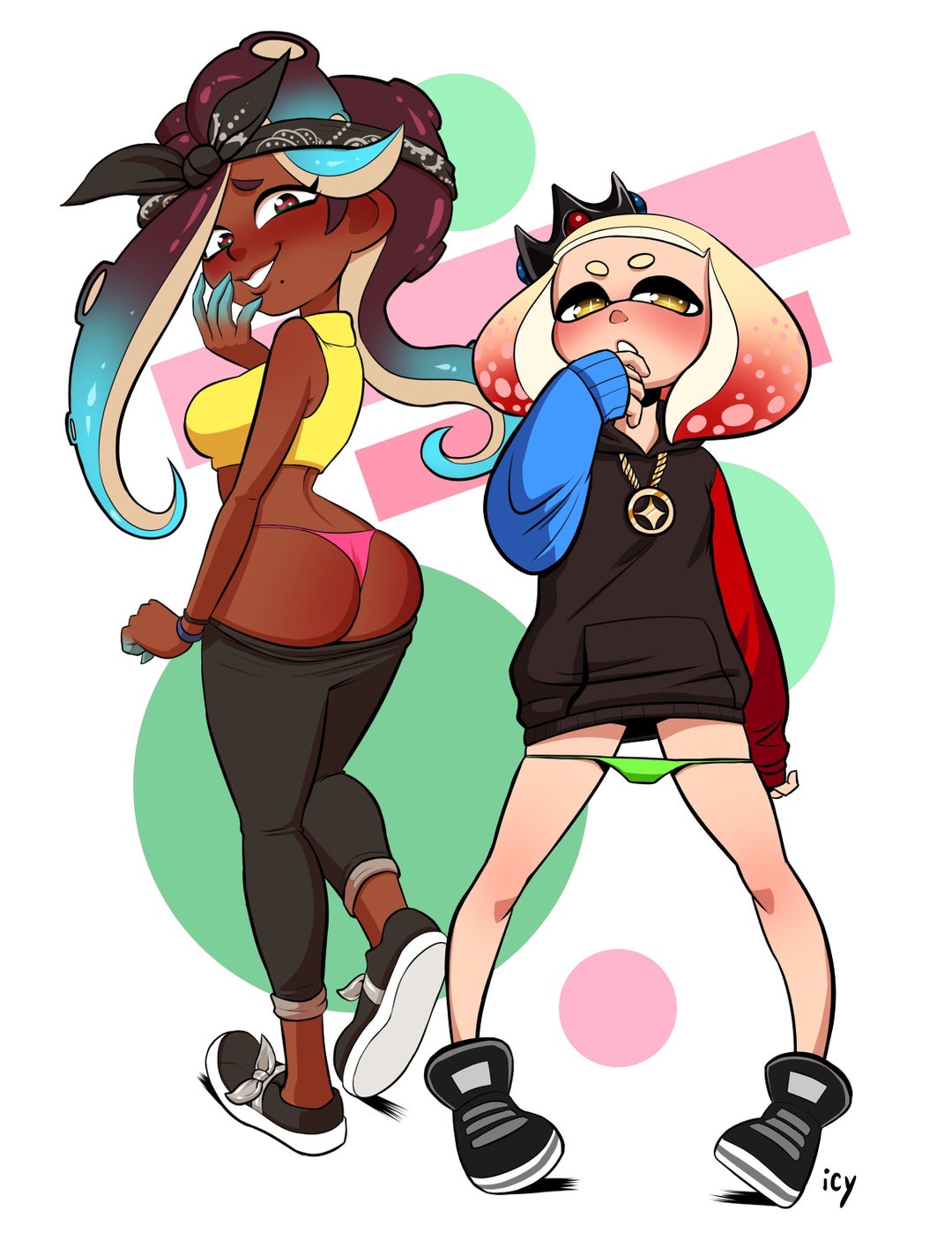 Pearl And Marina 85x11 Matte Print Etsy