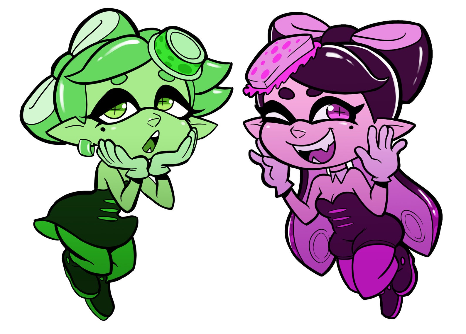 Splatoon Stickers 3 Vinyl Stickers Die-cut Stickers | Etsy