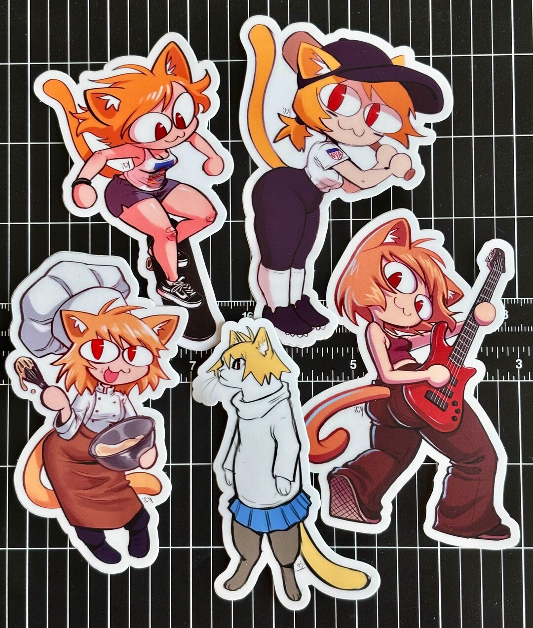 Necovember Stickers Batch 2 - 4" Matte Vinyl Stickers - Etsy