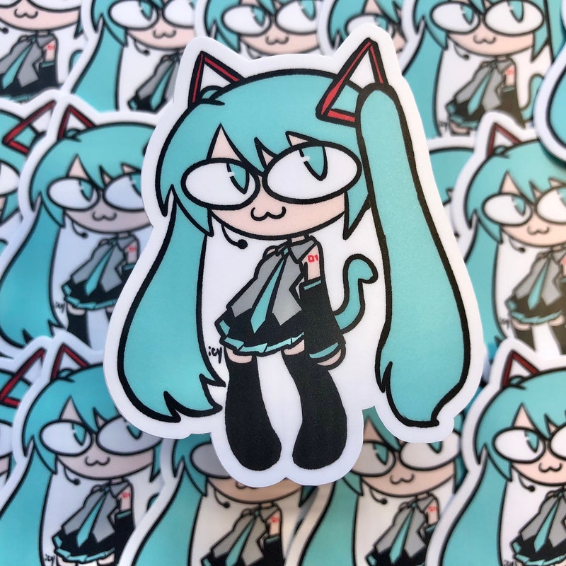 Hatsune Miku Sticker - Etsy