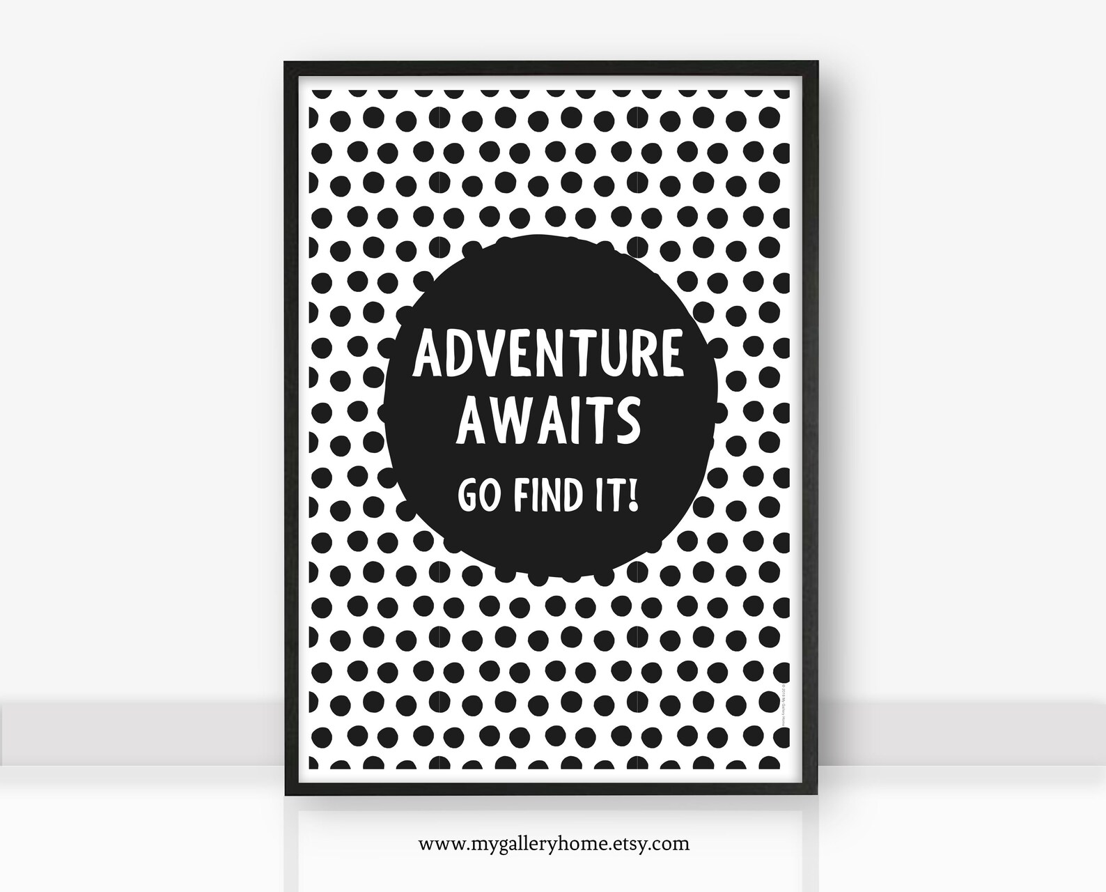 Printable Art | Adventure Awaits | Inspirational | Home Decor | Office ...
