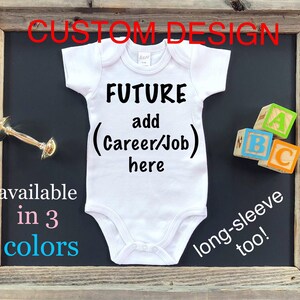 Future Accountant Baby Bodysuit, Accountant Baby, Pregnancy ...