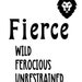 Fierce Definition, Fierce Baby Bodysuit, Pregnancy Announcement, Baby ...