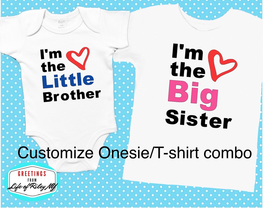 Sibling Set, Brother Sister Baby Set, Custom Brother/sister - Any Combination, See Details for ...