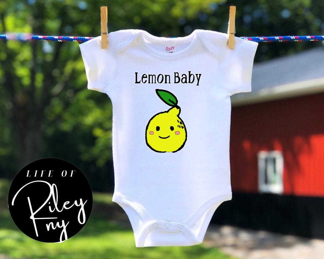 Lemon Baby/ Lemon Themed Baby Clothes/ Lemon Baby Shower/ Lemon Nursery ...