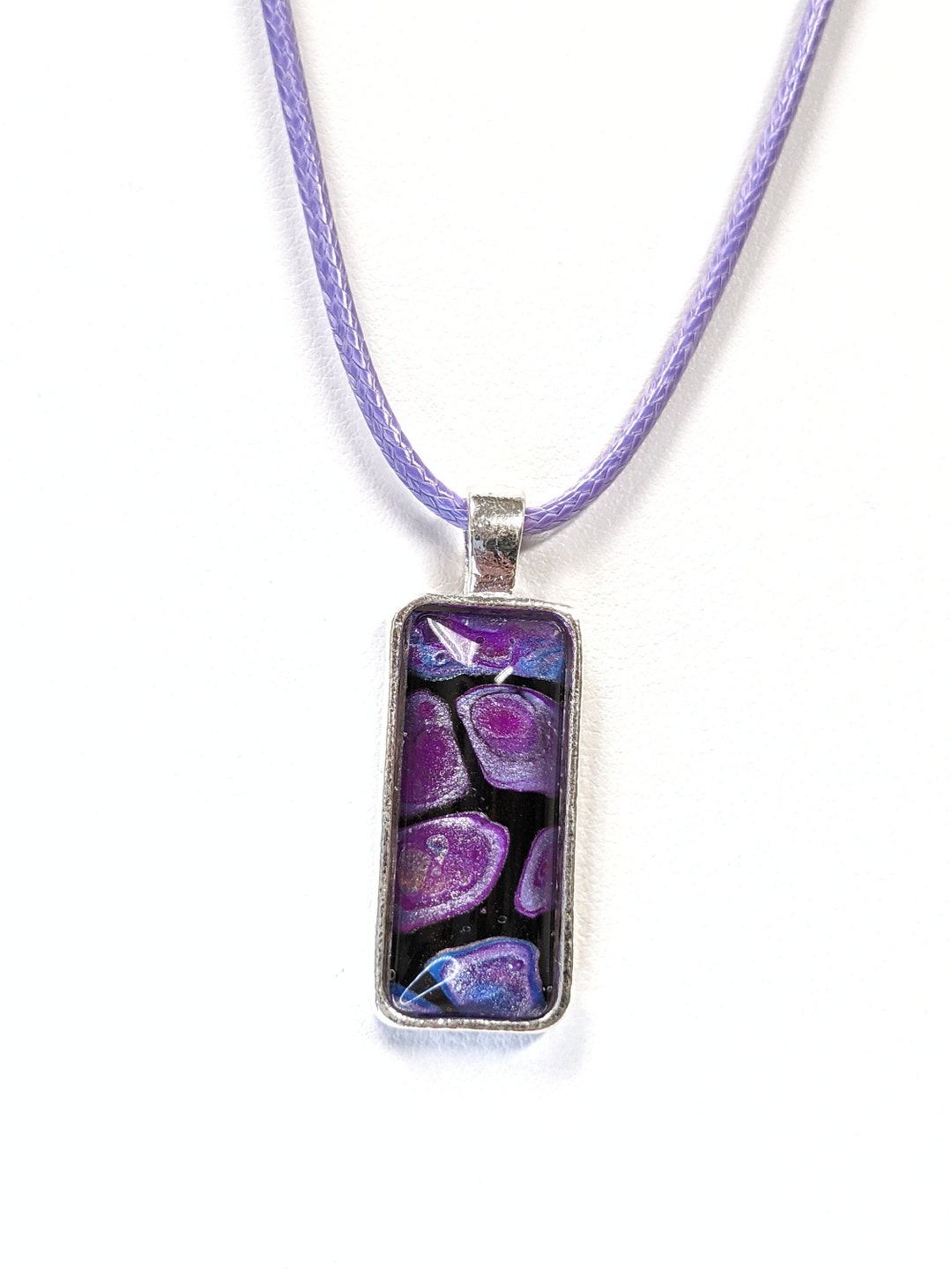 Collier NOUVEAU fabriqué à la main, Pendentif dart original, Collier ...