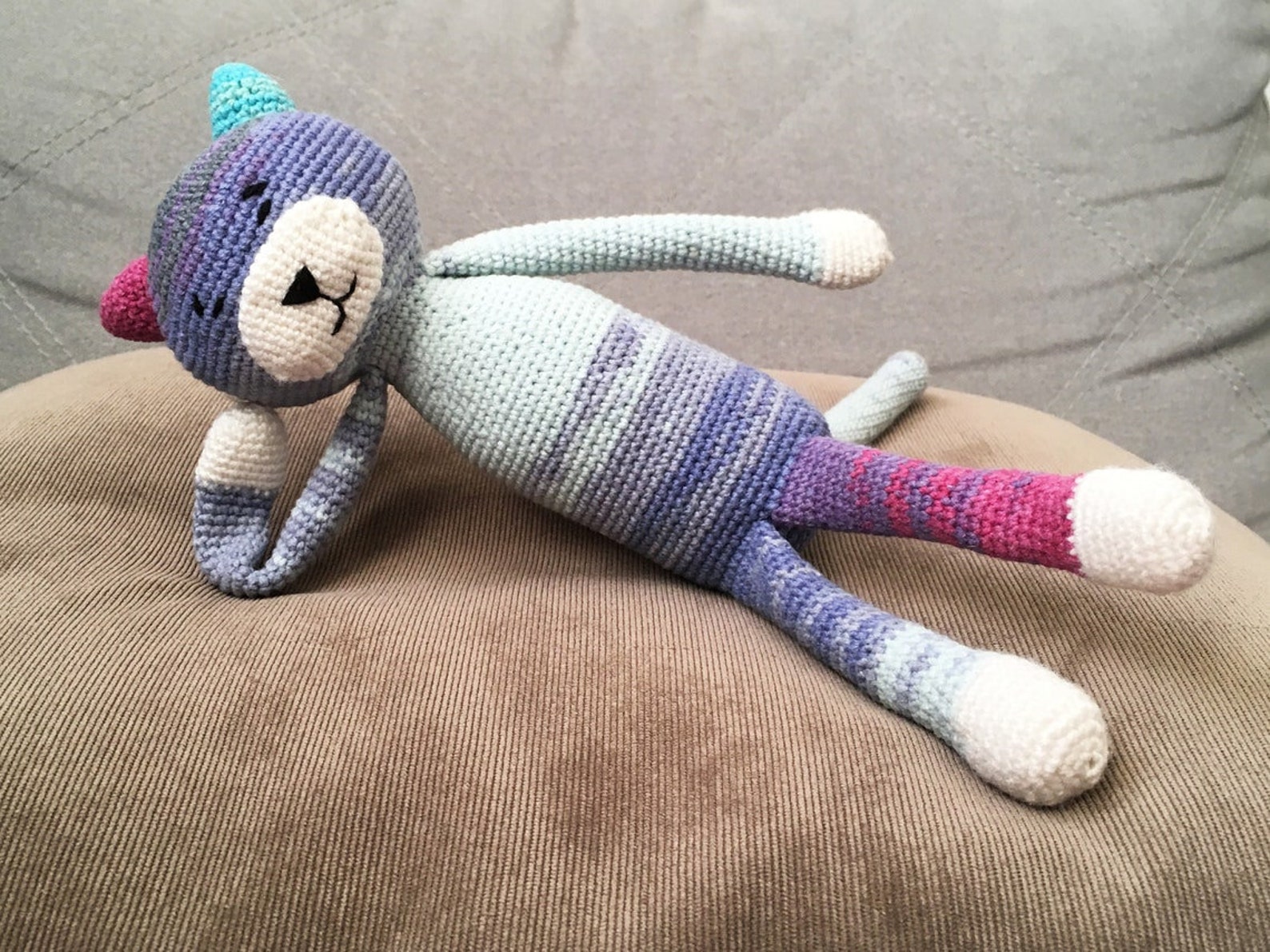 Amigurumi Crochet Cat Stuffed Cat Crochet Stuffed Animal - Etsy