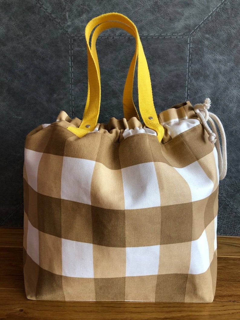 Drawstring Knitting Bag Knitting Organizer Knitting Project - Etsy