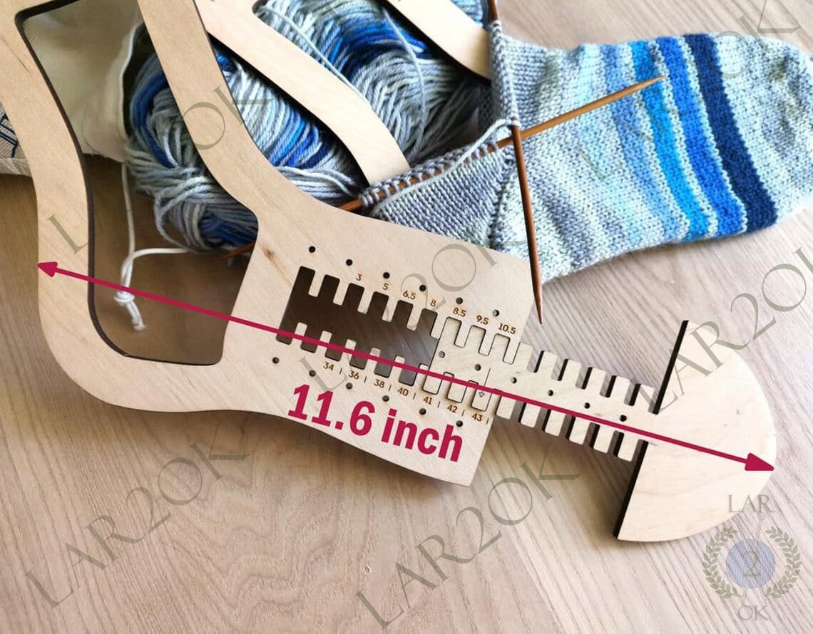 Pair x2 Socks Blockers Wooden Socks Blockers Knitting Gift | Etsy Canada