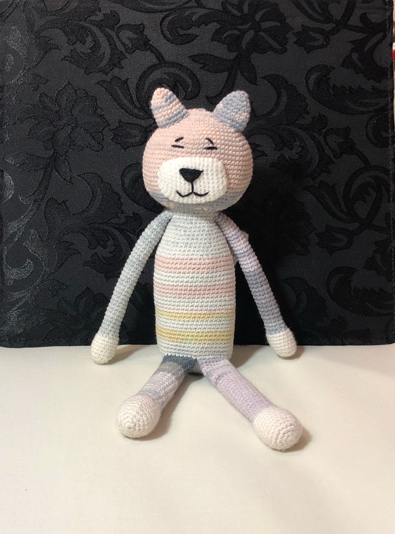 Amigurumi Crochet Cat Stuffed Cat Crochet Stuffed Animal - Etsy