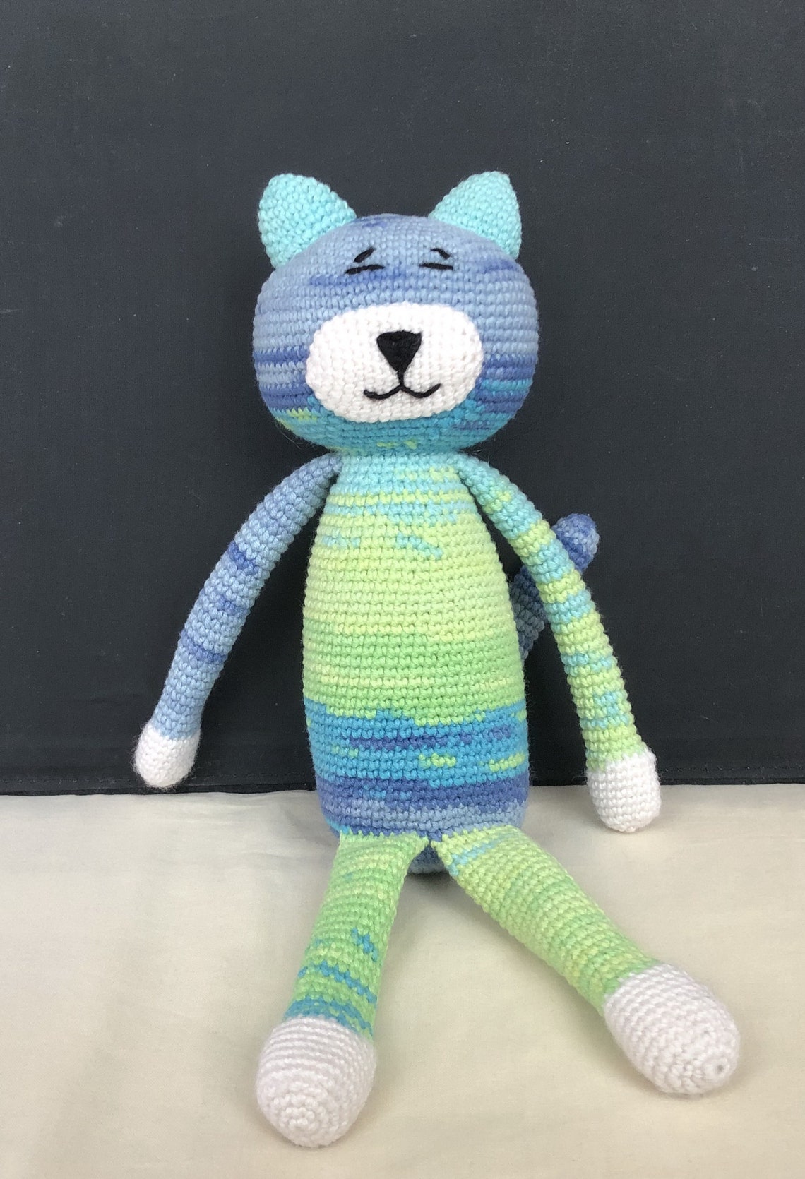 Amigurumi Crochet Cat Stuffed Cat Crochet Stuffed Animal - Etsy