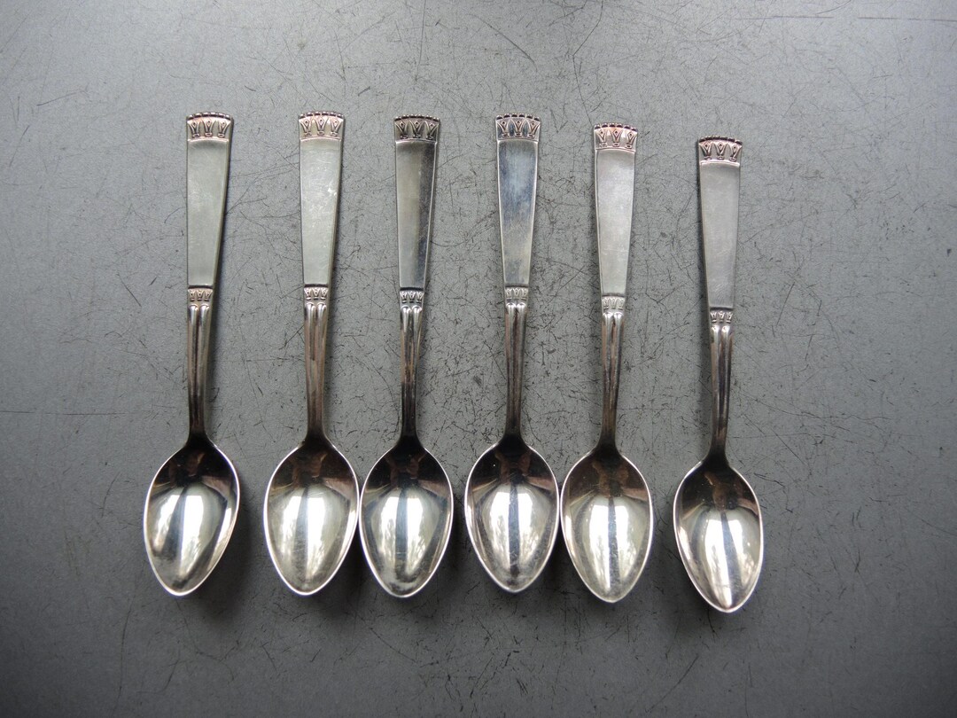 6x Vintage Swedish Solid Silver Cutlery's / Hallmarked 830/1000 ...