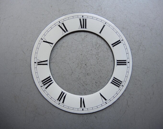 Genuine Antique Clock Porcelain Dial Number Ring Part From JUNGHANS ...