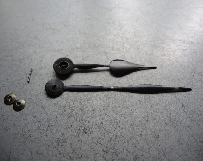 Set of Antique Solid Metal Clock Hands JUNGHANS 1920s Movement / German ...
