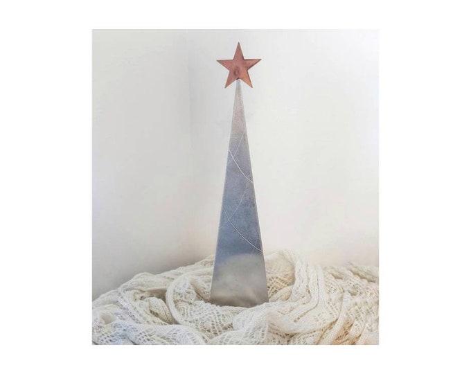 Simple Christmas Tree Holiday Tree Modern Christmas Tree Steel ...