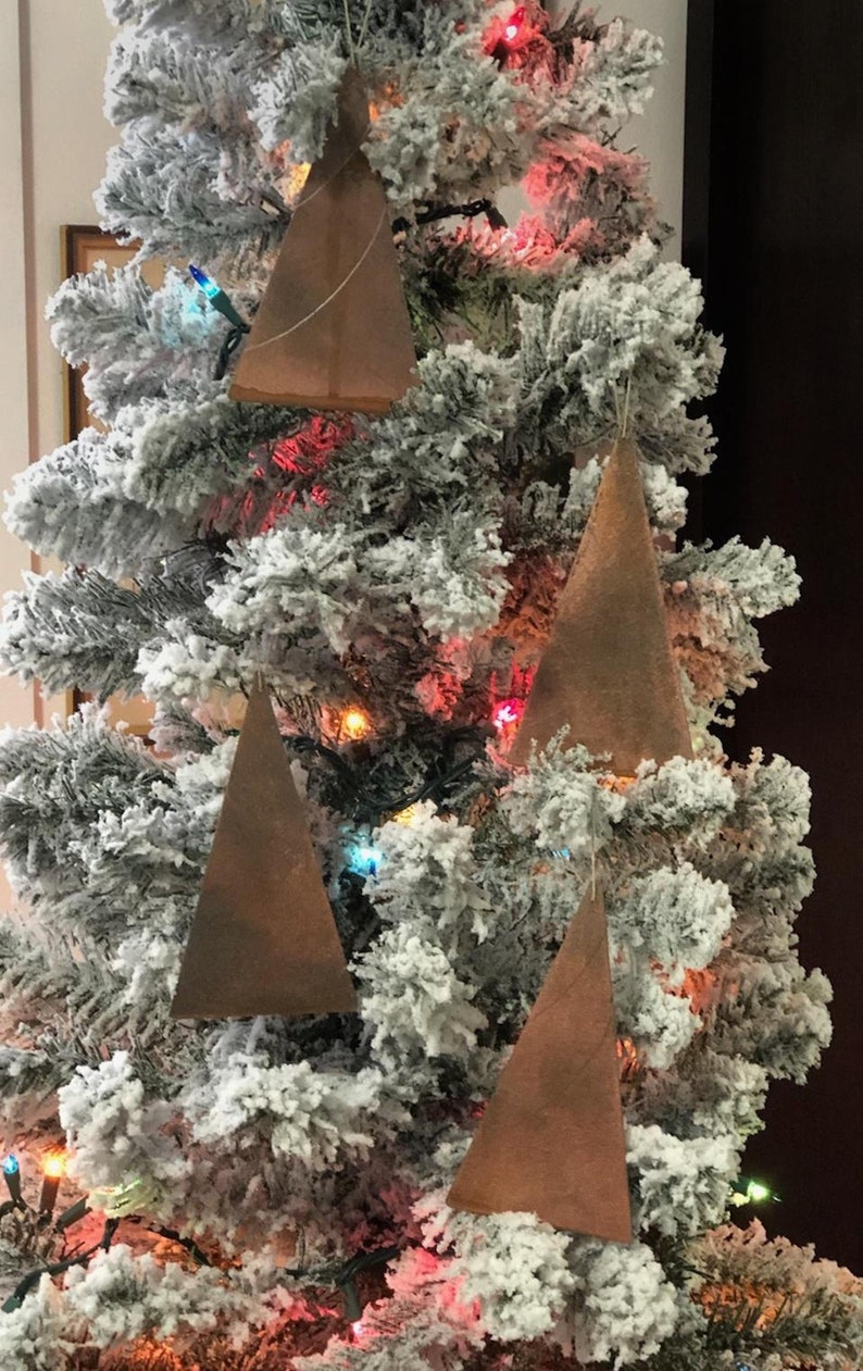 Steel Christmas Tree Ornament Christmas Ornament Christmas - Etsy