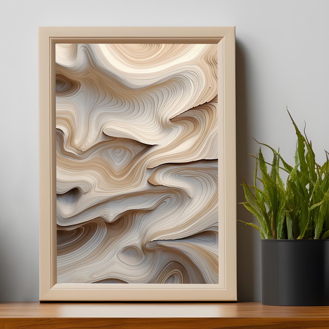 Topographic Wooden Abstract Pattern, Map Concept With Living Room ...