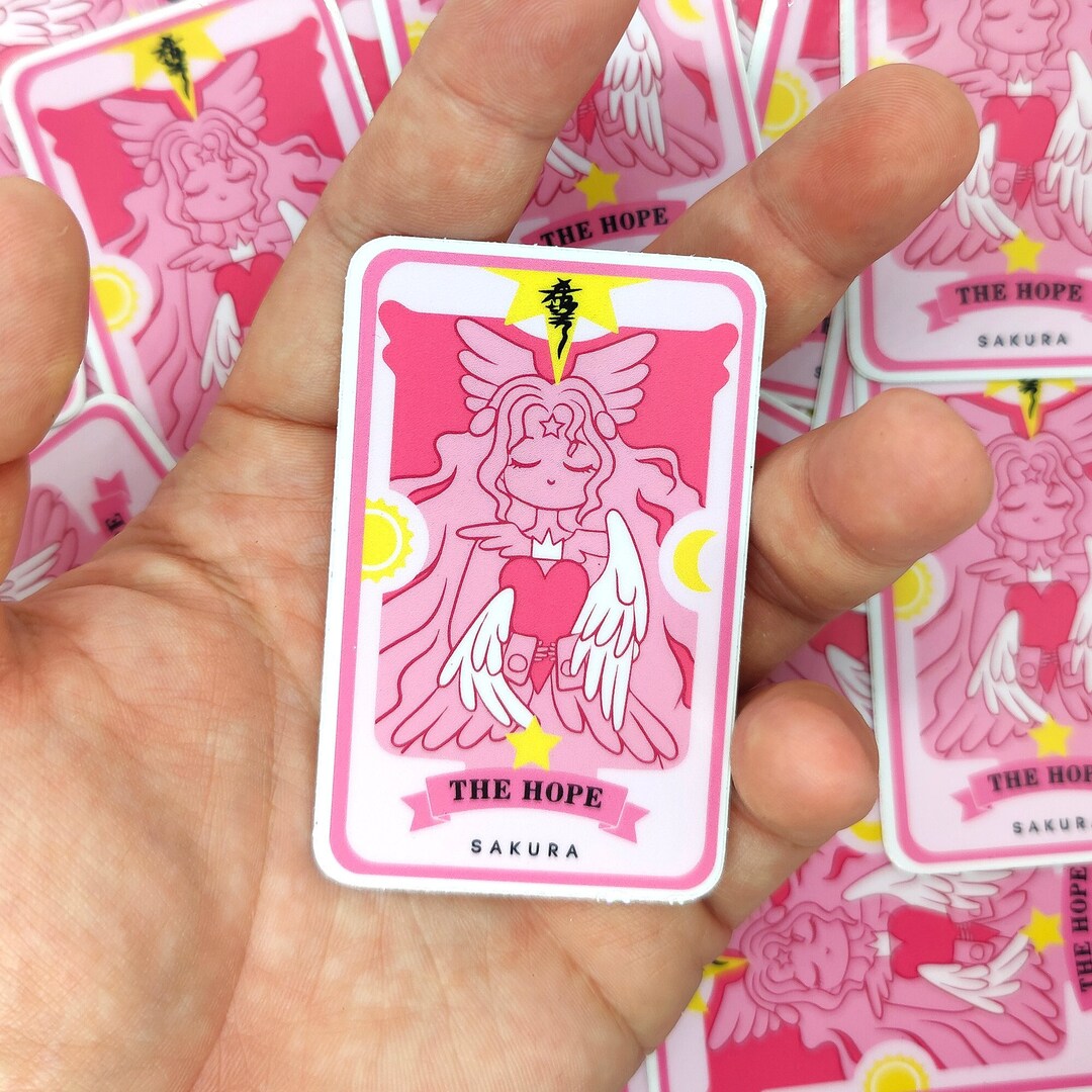 Sakura Card Captor Inspired the Hope Sticker - Etsy