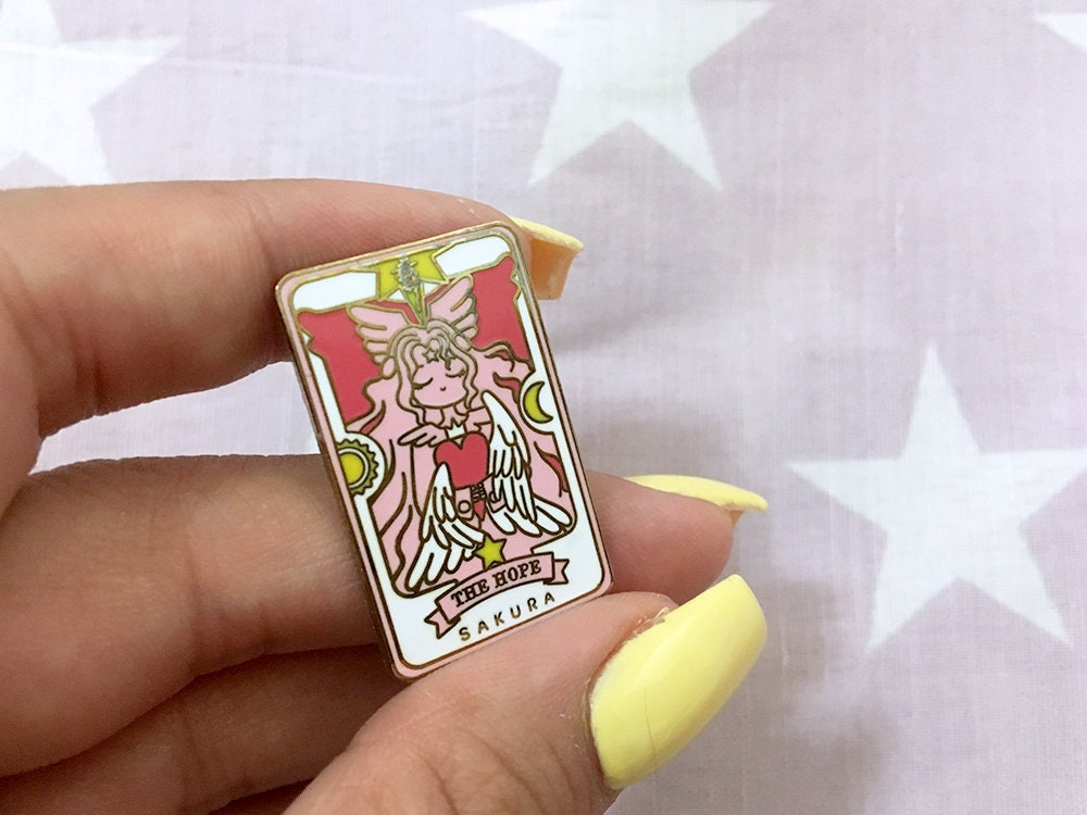 The Hope Sakura Cardcaptor Anime Hard Enamel Pin | Etsy