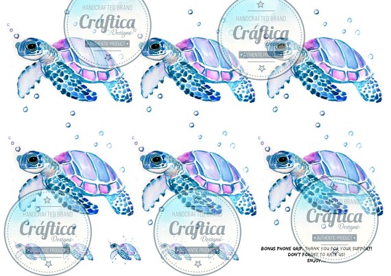 Paper, Party & Kids Papercraft Turtle Waterslide Decals etna.com.pe