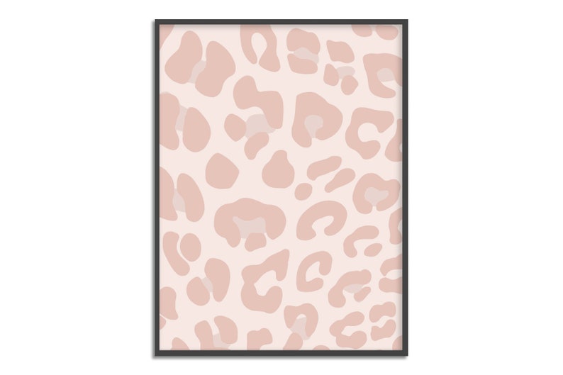 Pink Leopard Print - Etsy