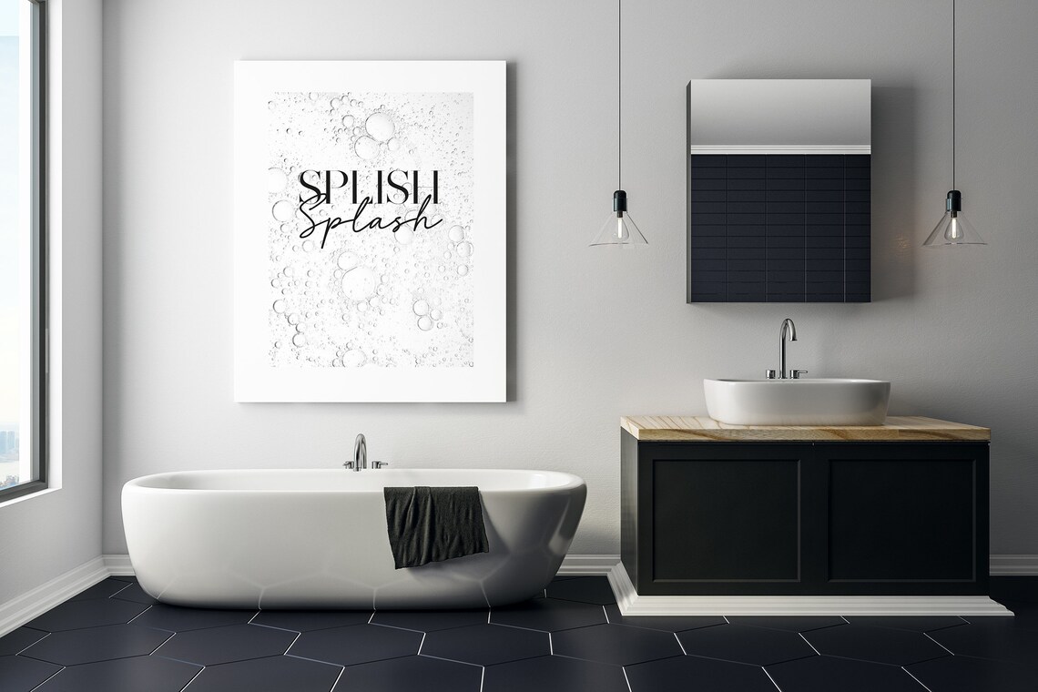 Splish Splash Print - Etsy