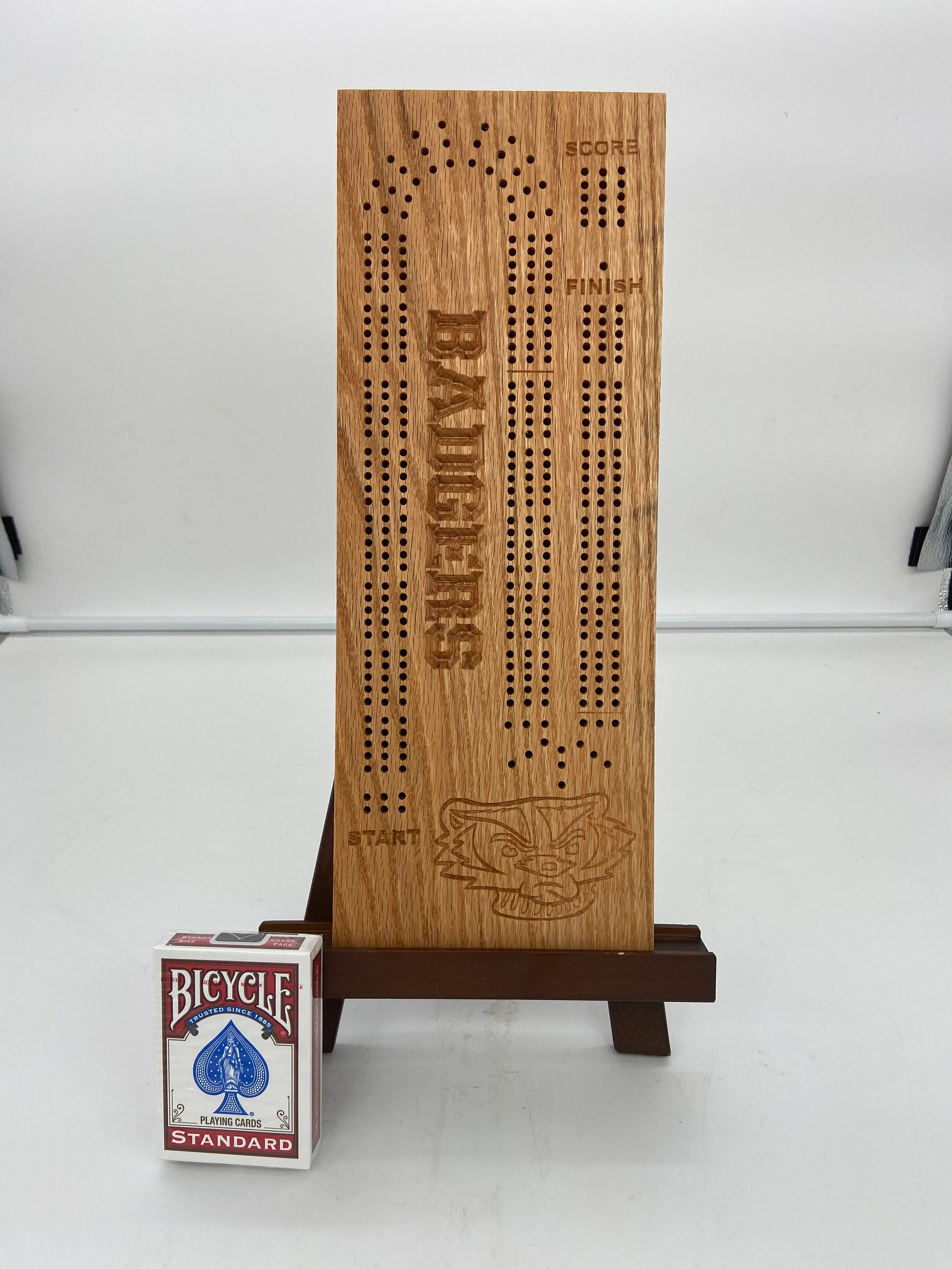Badger Rectangular Cribbage Board - Etsy